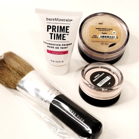 bareMinerals | Makeup | Bare Minerals 4pcs Starter Kit Primer ...